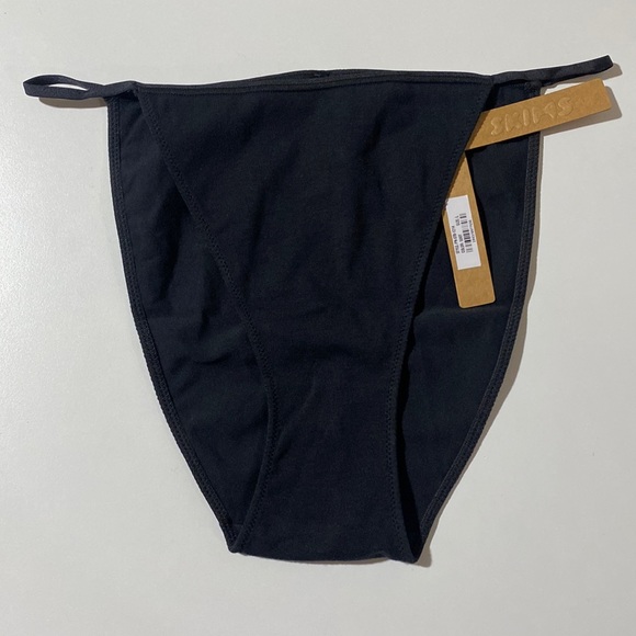 SKIMS | Intimates & Sleepwear | Skims String Bikini In Soot | Poshmark